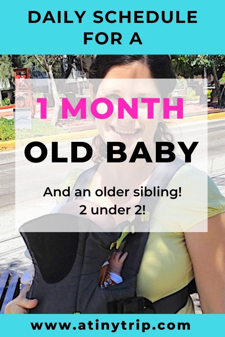 Routine: 1 and 21 months | A Tiny Trip