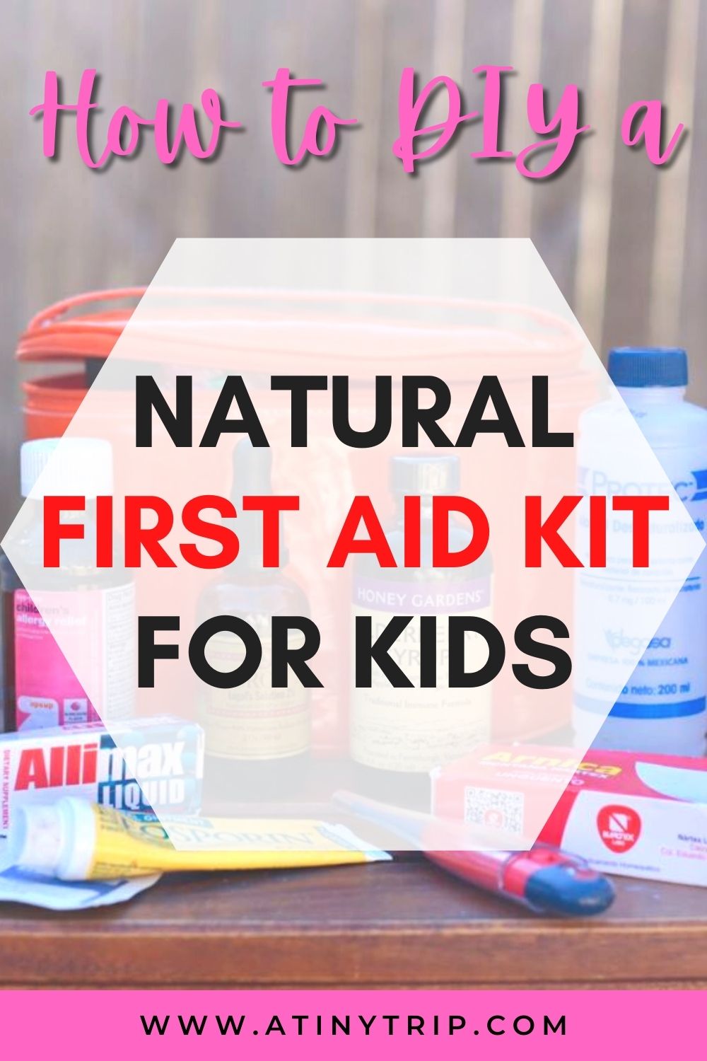 A Natural First Aid Kit for Travel | A Tiny Trip