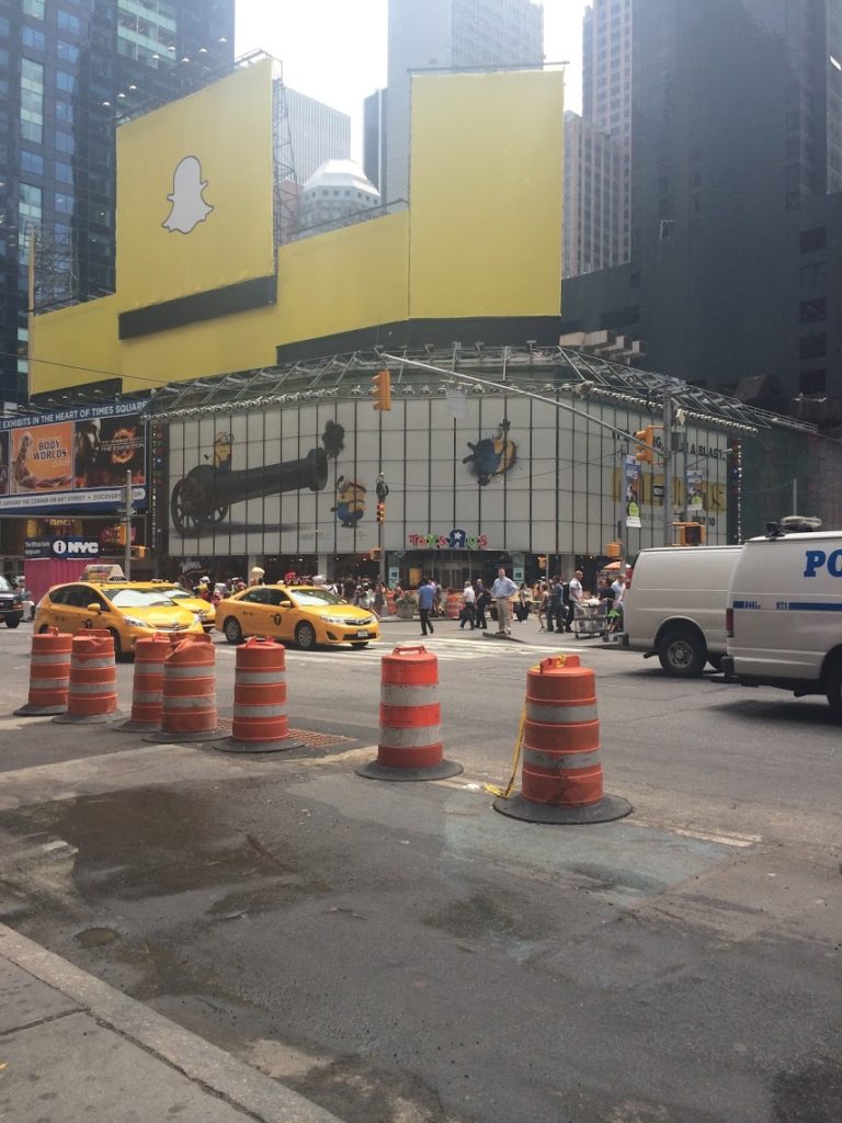 Times Square Flagship Stores with Little Kids | A Tiny Trip